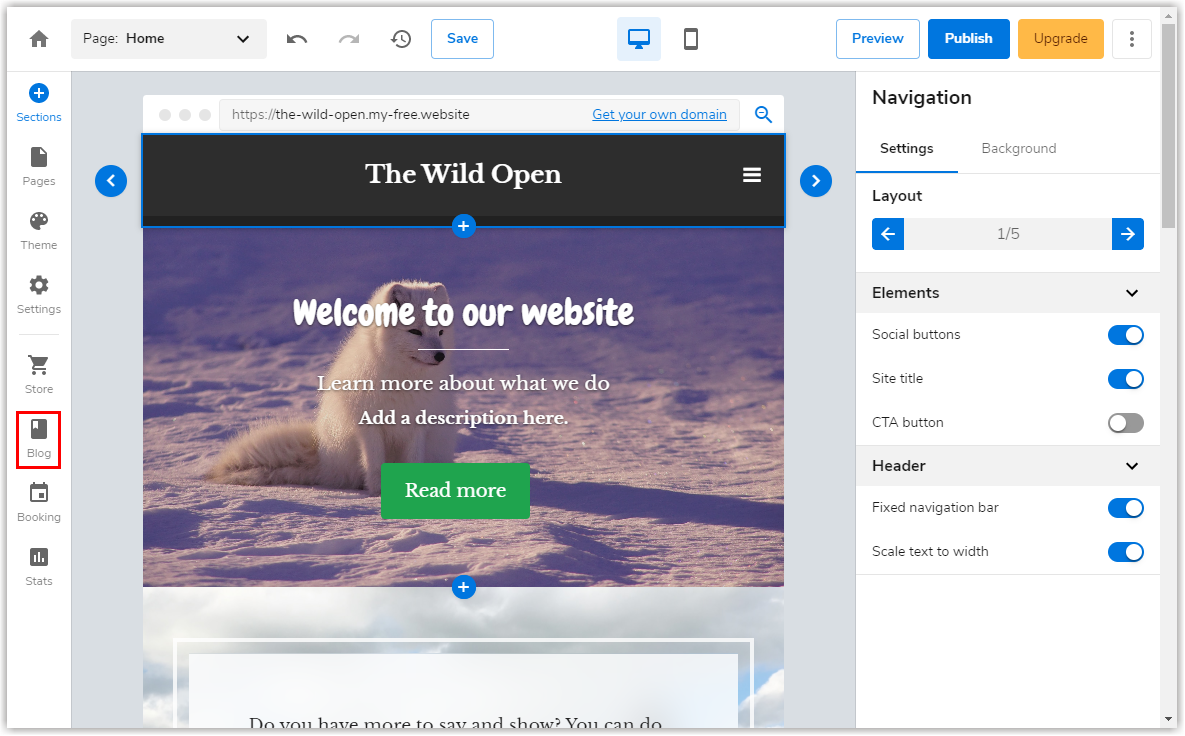 How To Add A Blog To The Express Editor HostGator Support