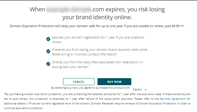 Domain Expiration Protection Domain Expiration Protection
