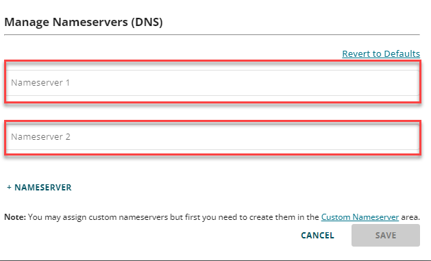 How to Update Nameservers For Multiple Domains