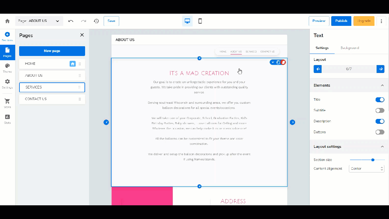 WebsiteBuilder How To Create A Drop Down Menu Domain