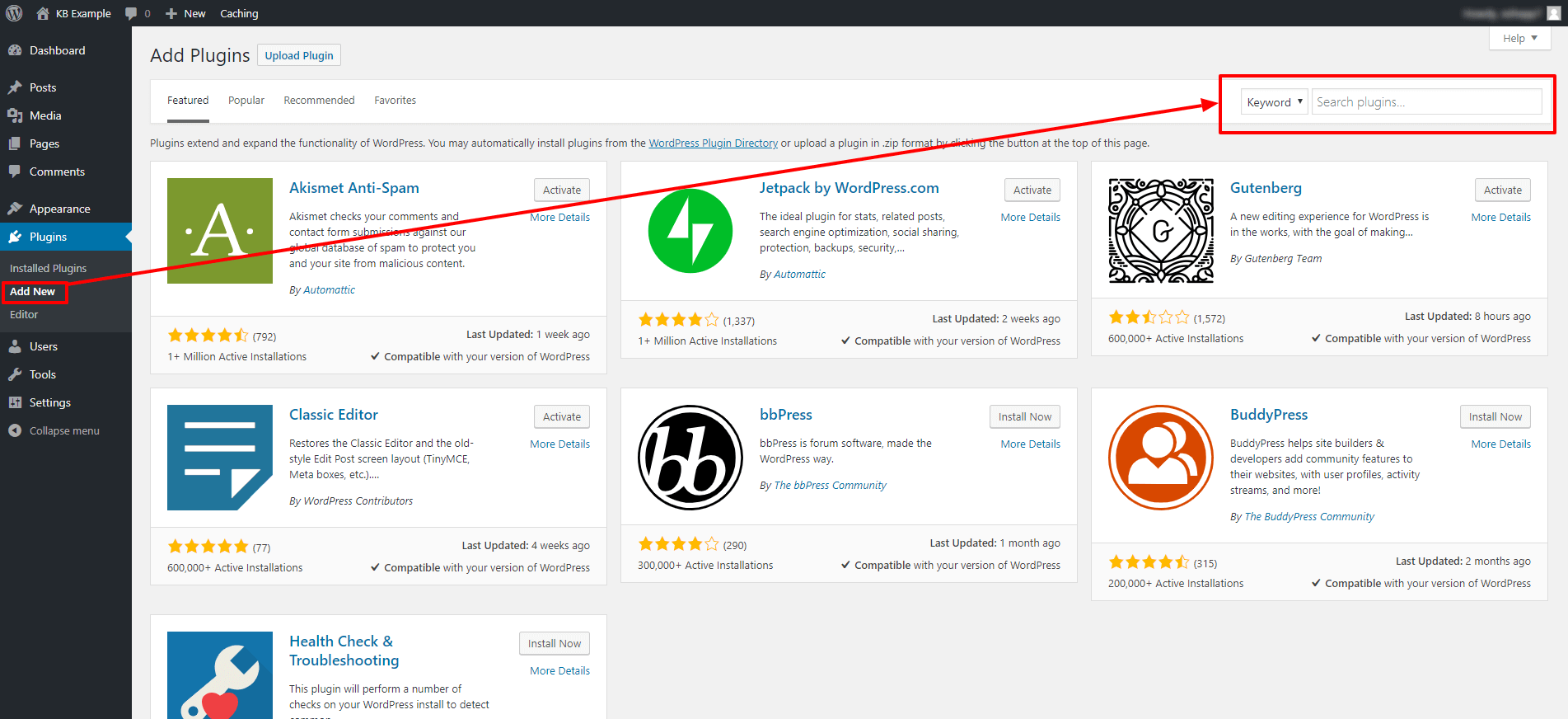 WordPress How To Install A Plugin IPOWER