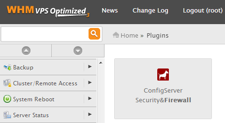 CSF Firewall installation and configuration
